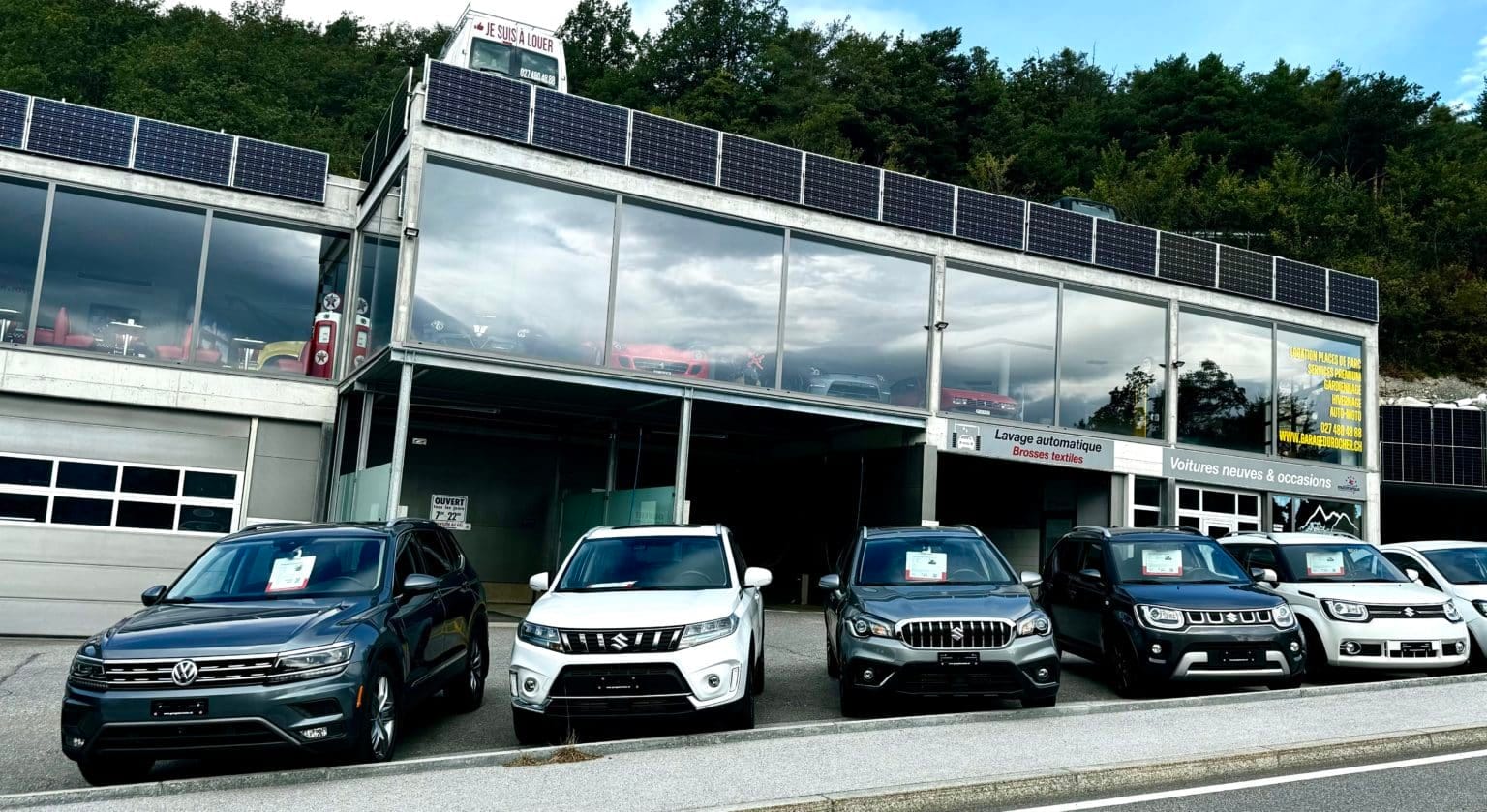 Vente de véhicules neufs et d'occasion - Garage du Rocher